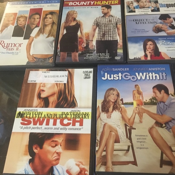 dvd | Other | Preowned Used Wear And Tear Jennifer Aniston Dvds Bundle ...